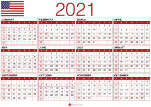 List Of Holidays In USA In 2021