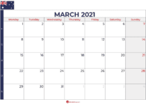 Download Free 🇺🇸 March 2021 Calendar USA 🇺🇸