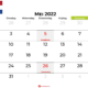 Kalender 2022 Nederland Met Weeknummers