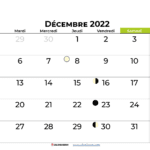Télécharger Calendrier Décembre 2022 Québec