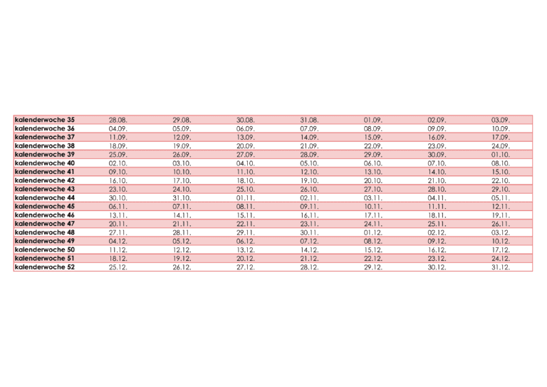 Kalenderwochen 2023 Zum Ausdrucken Kostenlos