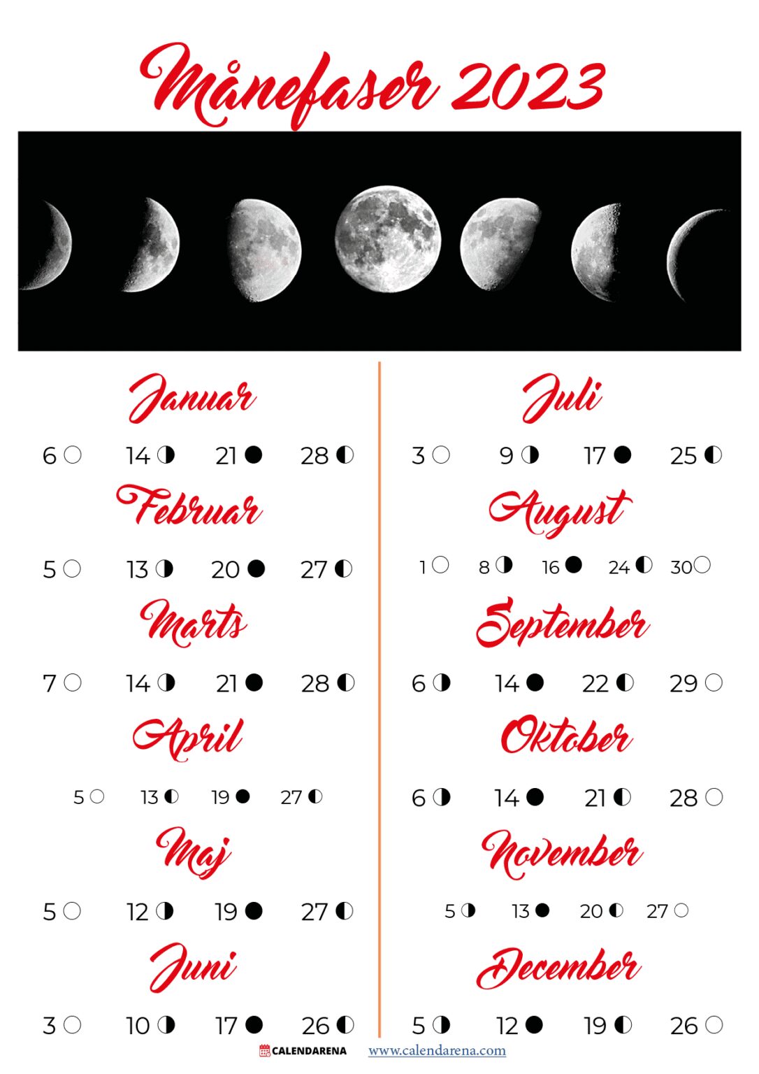 Kalender 2023 Danmark Med Helligdage Og Ugenumre