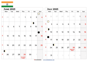 Planning Your July 2023 Calendar India