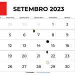 Calendario Setembro 2023 Calendarena