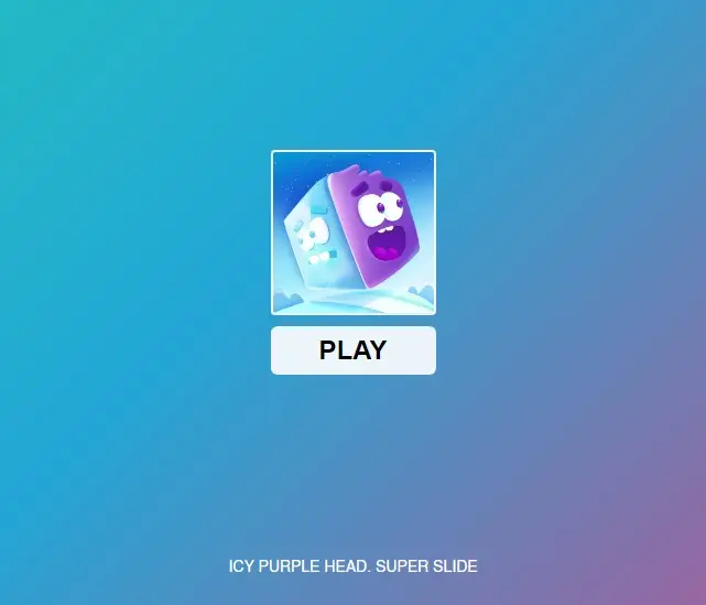 Icy Purple Head Super Slide