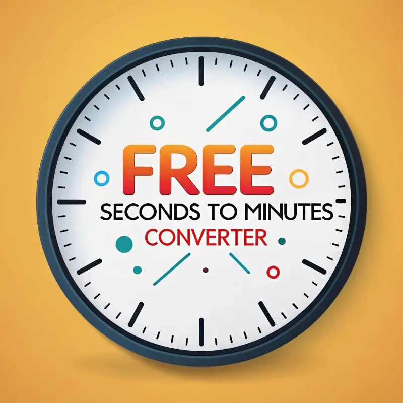 Seconds To Minutes: Quick Conversion Guide & Tool