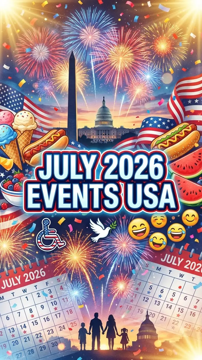 July Holidays 2026 Calendar: 35+ Events You Can't Miss